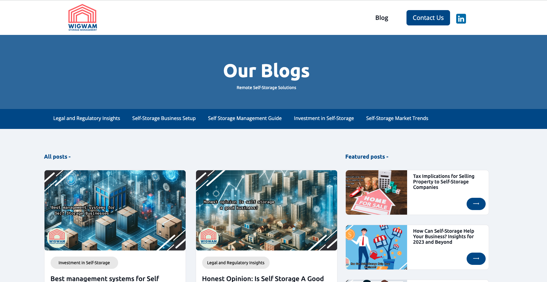 Remote Self-Storage Solutions | Blogs