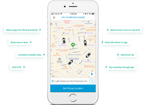 Driver Service Transportation Software