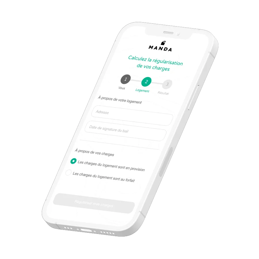 Régularisation de charges locatives - Manda