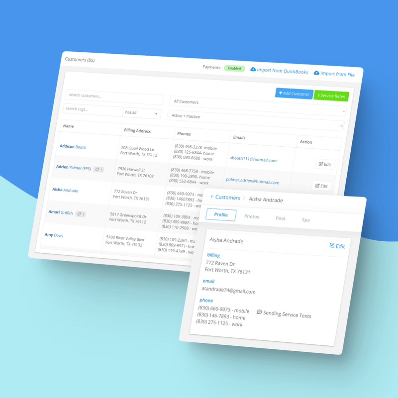 Skimmer Pool Service Software for Small Businesses