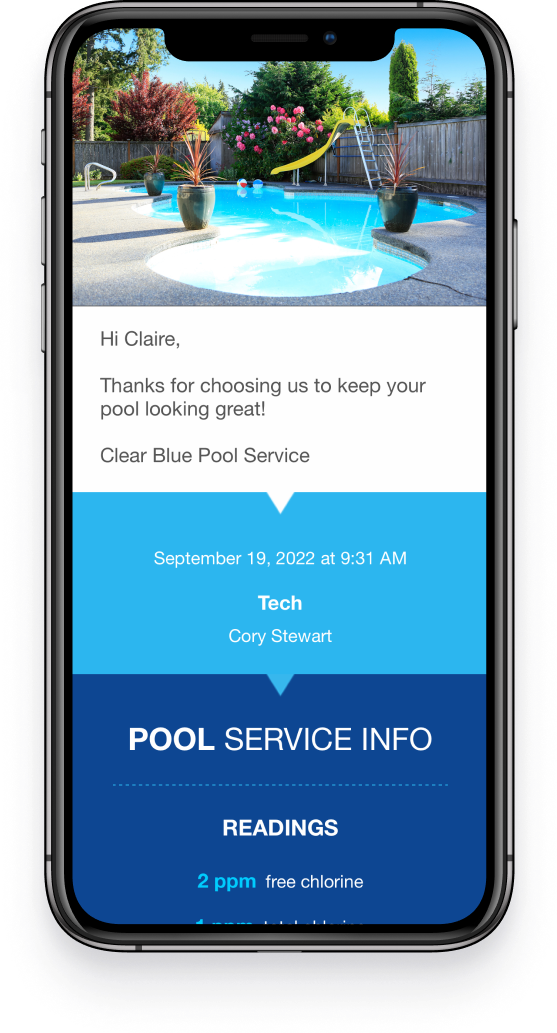 Pool Service Software - Demo