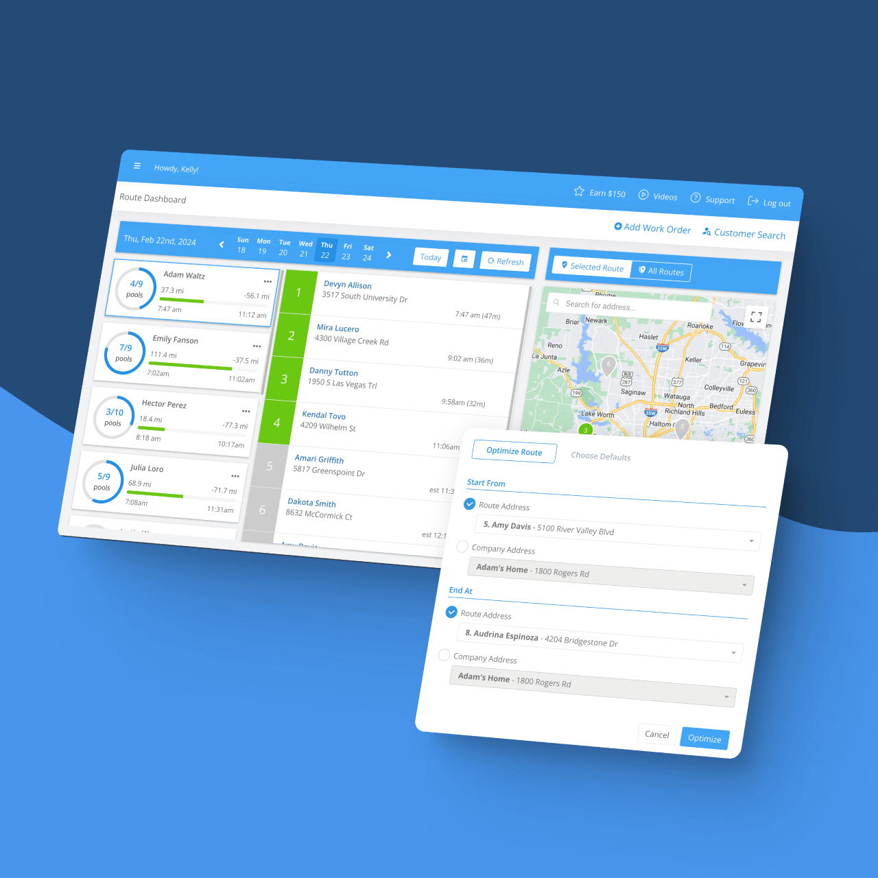 Pool Service Software - Skimmer Pool Service Software