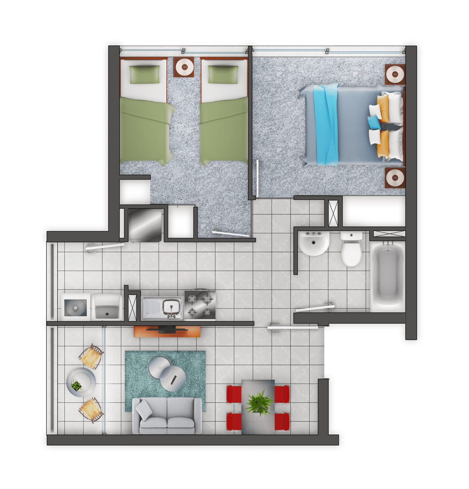 Departamentos en Quinta Normal | Radal