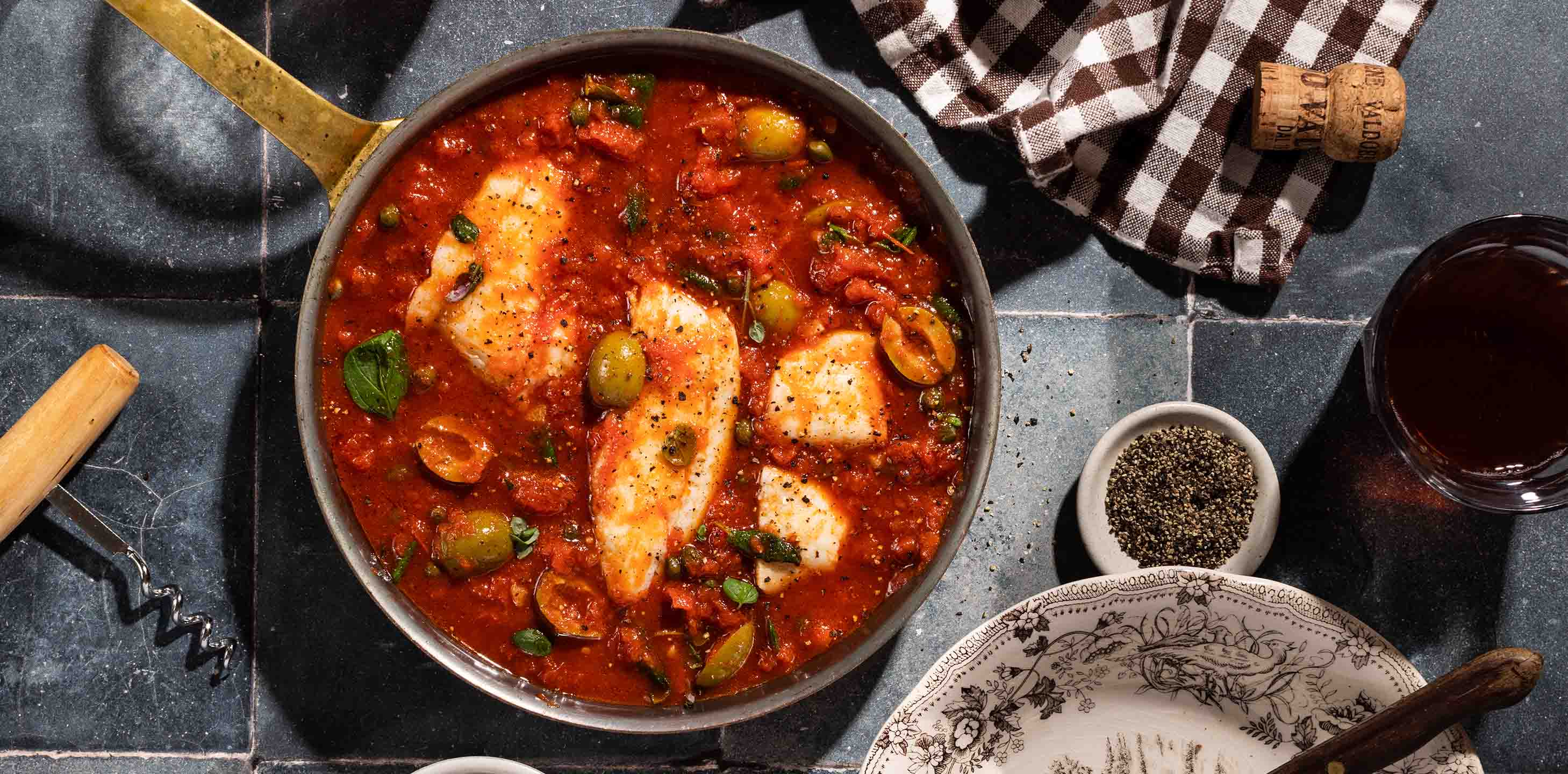 Fish Puttanesca || Canadian Seafood Treasures