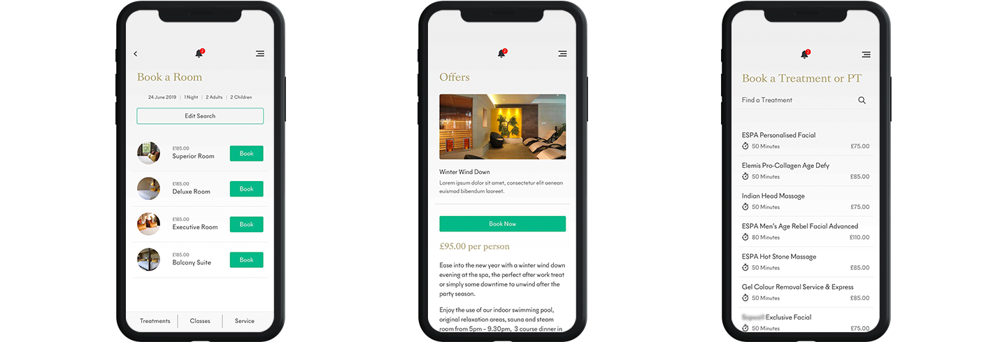 Hospitality & Wellness Mobile App - Merixstudio Works