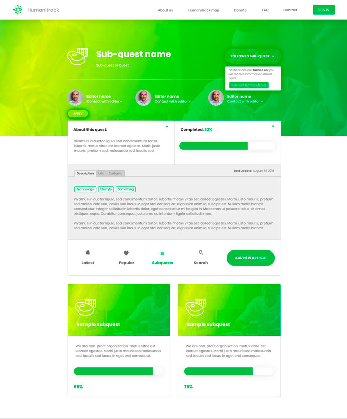 Humanitrack - Merixstudio Clients