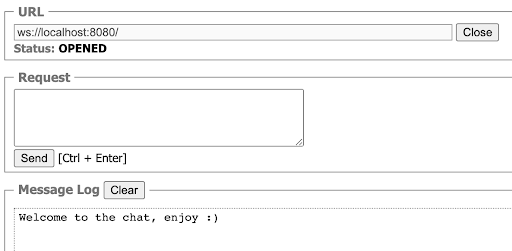 Real-time communication with WebSocket and Node.js