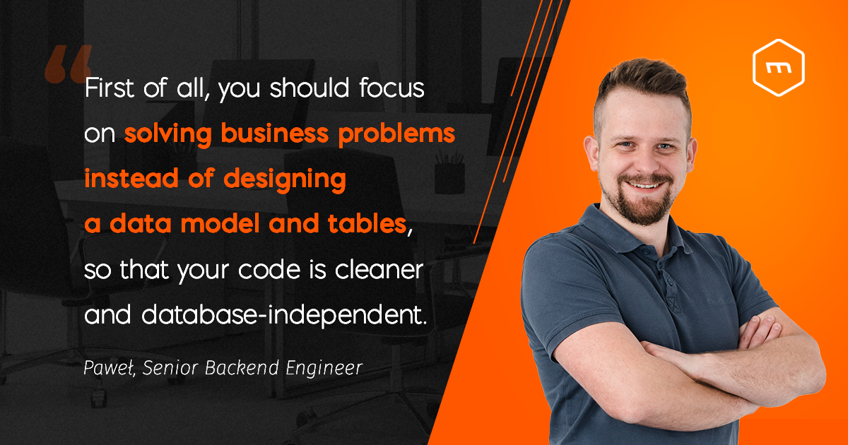 How to recognize an entity in your app: tips for regular devs