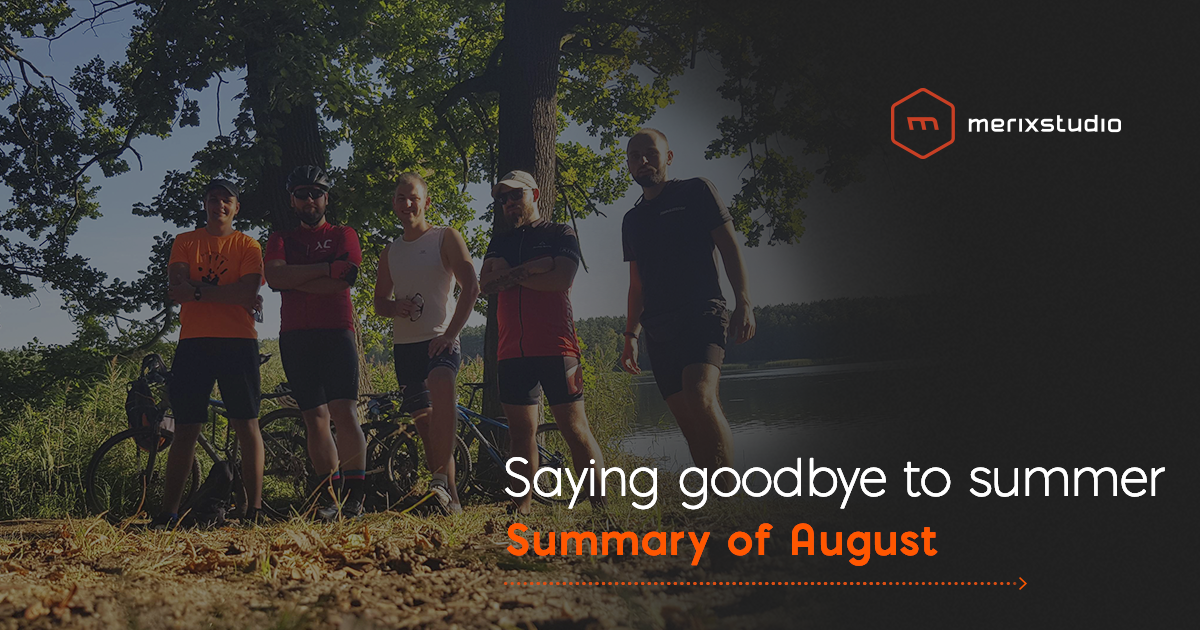 Saying goodbye to summer - summary of August