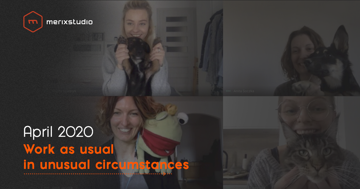 Work as usual in unusual circumstances - summary of April