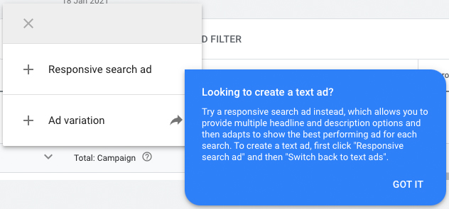 Introducing The New Default Ad: Responsive Search Ads | PUSH