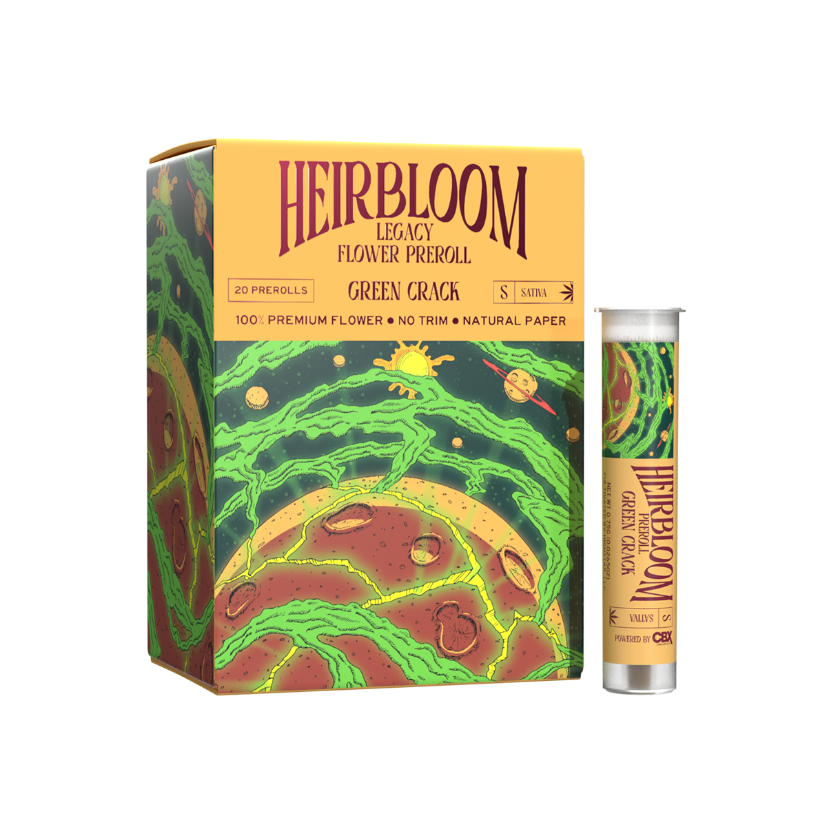 Premium Flower Prerolls | HEIRBLOOM • LEGACY FLOWER