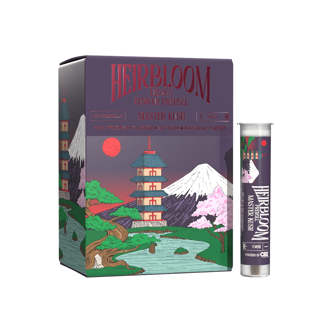 Premium Flower Prerolls | HEIRBLOOM • LEGACY FLOWER