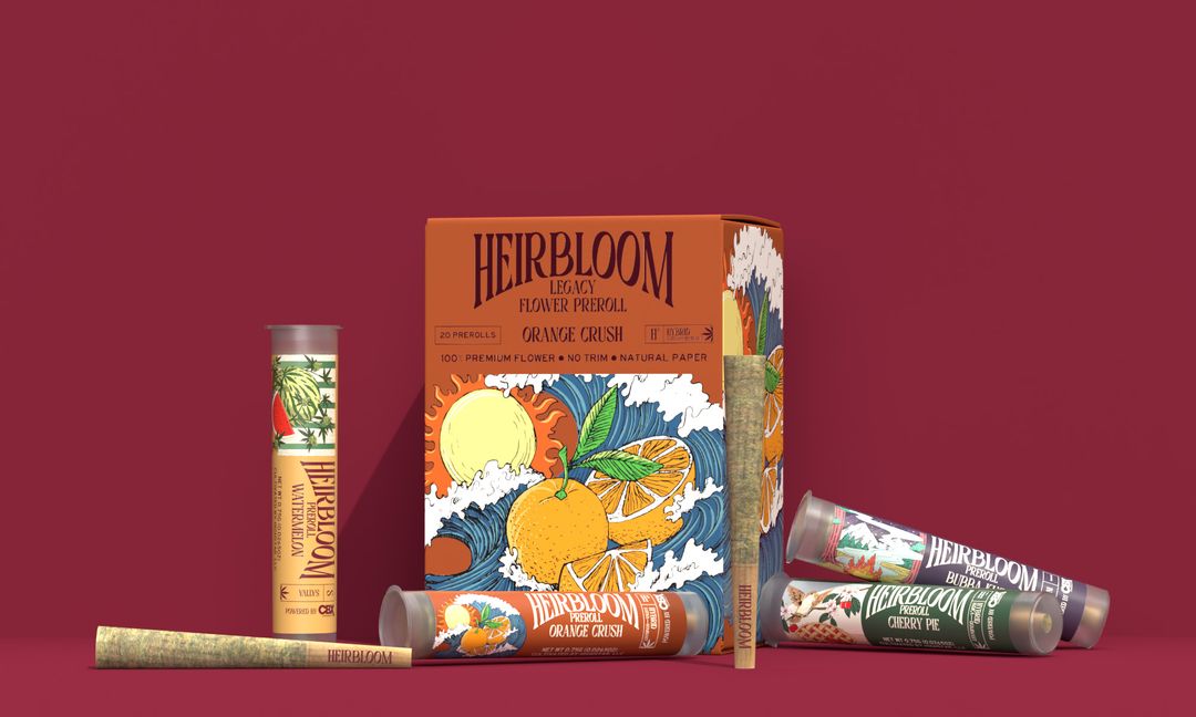 Premium Flower Prerolls | HEIRBLOOM • LEGACY FLOWER