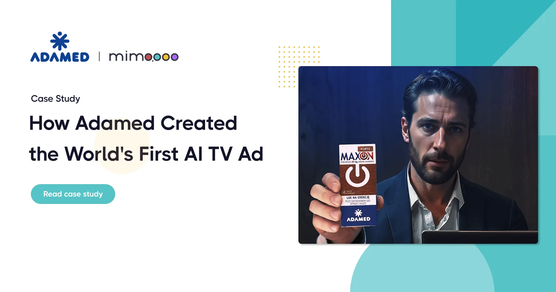 Adamed Pharma's Maxon Forte: Revolutionizing TV Ads with AI | Mimo.ooo ...