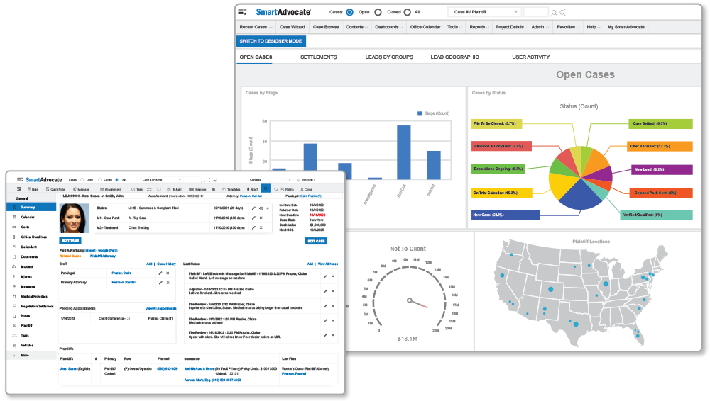 Legal Case Management Software - SmartAdvocate