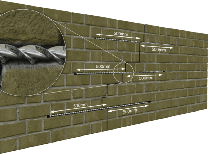 Thor Helical USA - Wall Ties | Helical Bars | Installation Services