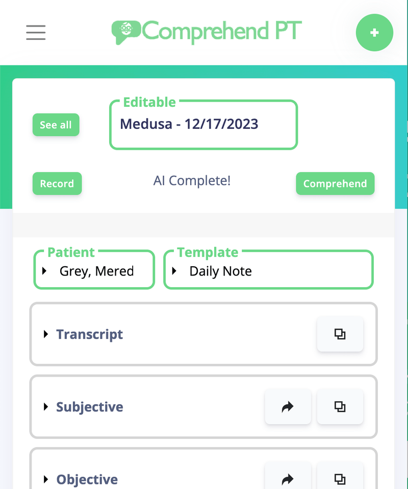 Home - Comprehend Health