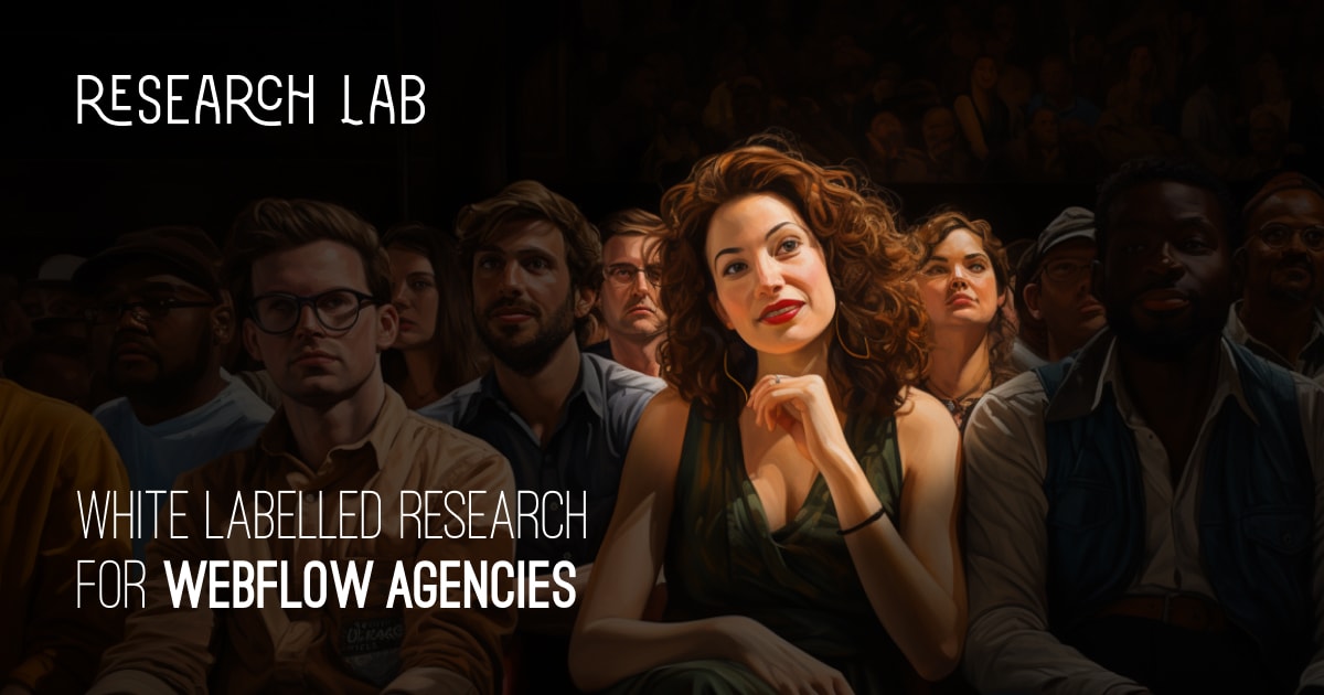 Research Lab: White Labelled Research for Webflow Agencies
