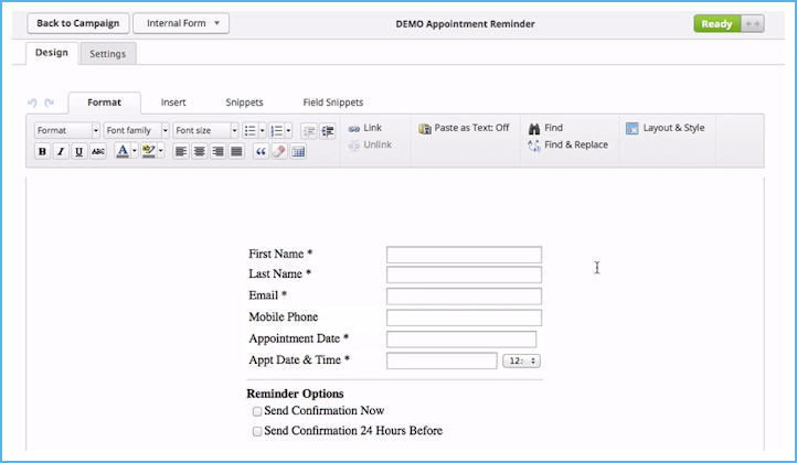 Tutorial: Free Infusionsoft Appointment Reminder Campaign! – Call Loop