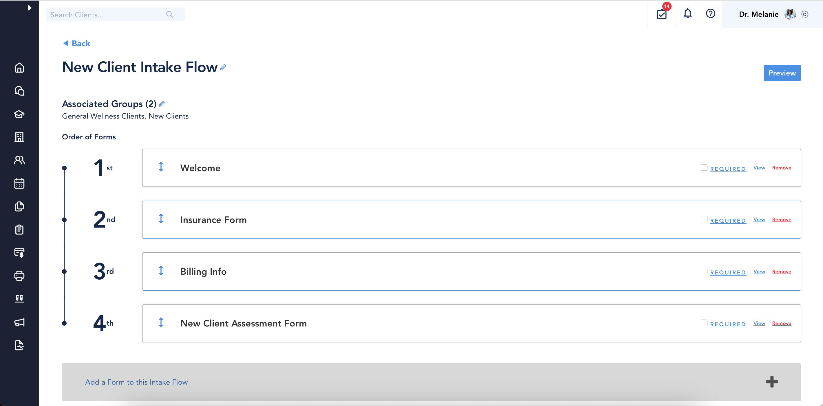 Client Intake Forms & Medical Chart Templates | Healthie