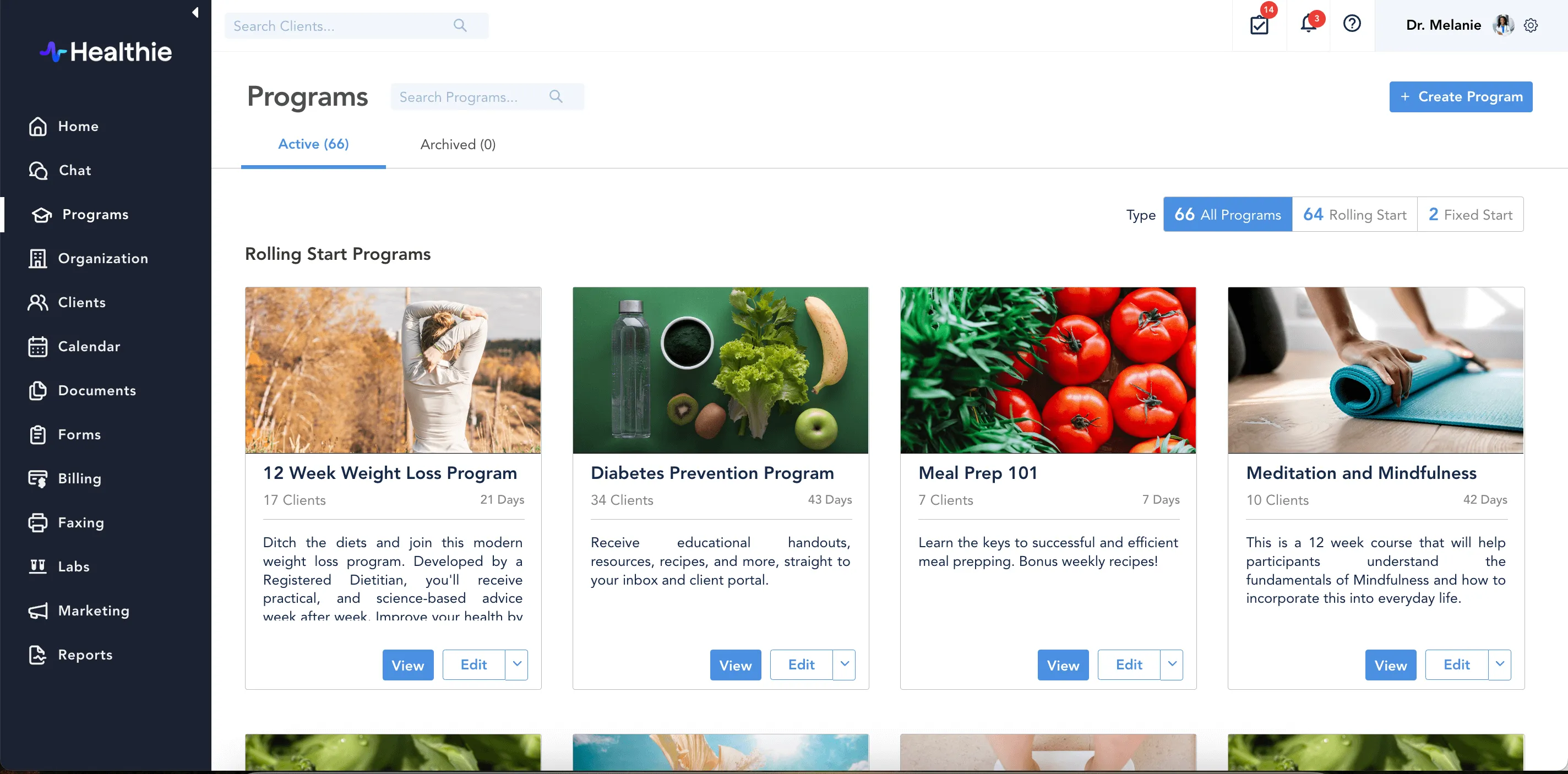 Online Health & Nutrition Programs | Healthie