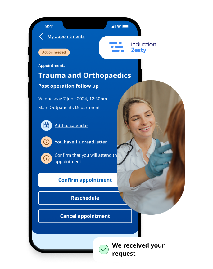 Appointments - Induction Healthcare