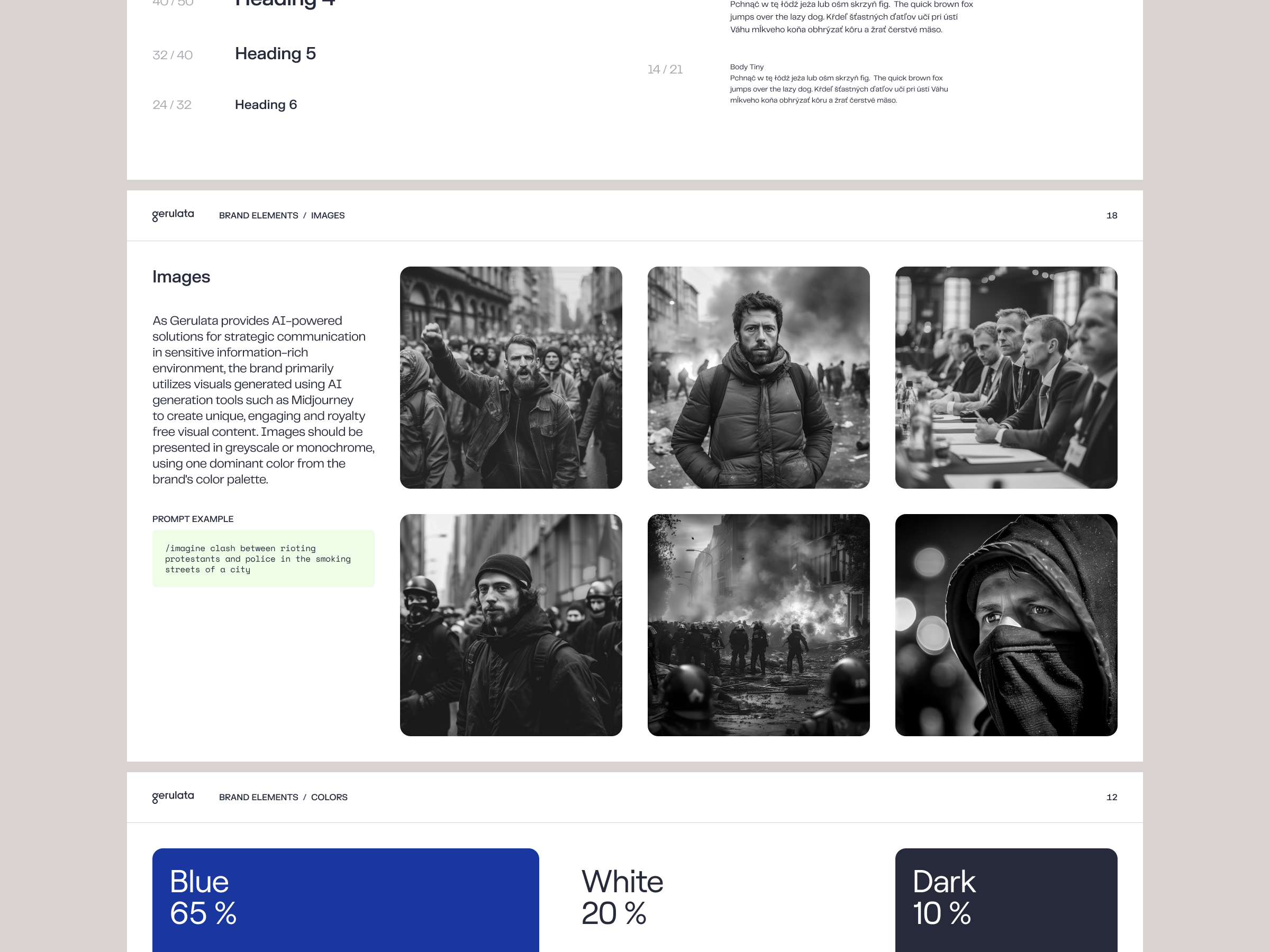 How can brand development leverage AI-generated visuals in a non ...