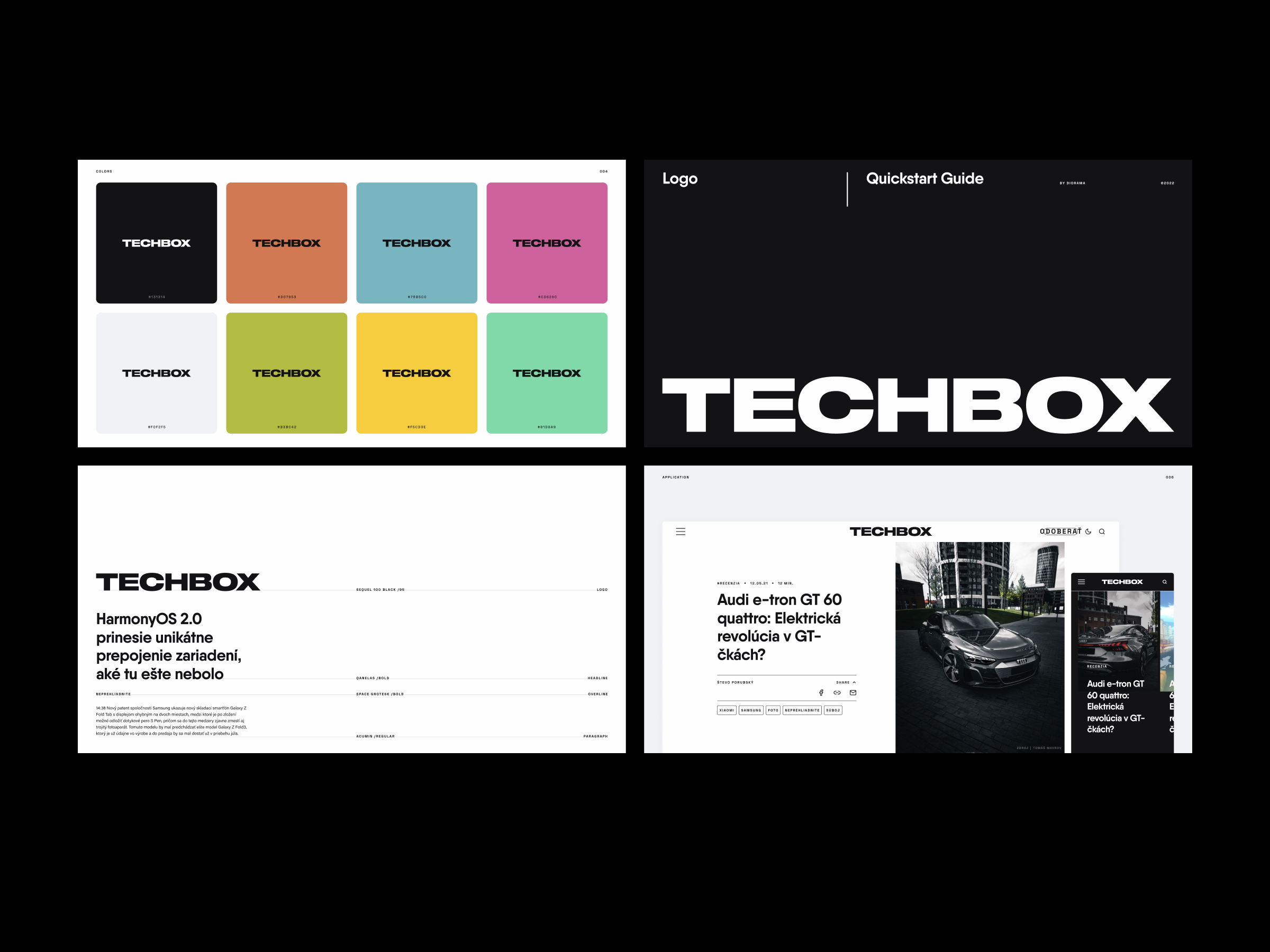 Diorama — Techbox Identity and Website Design — Digital transformation ...