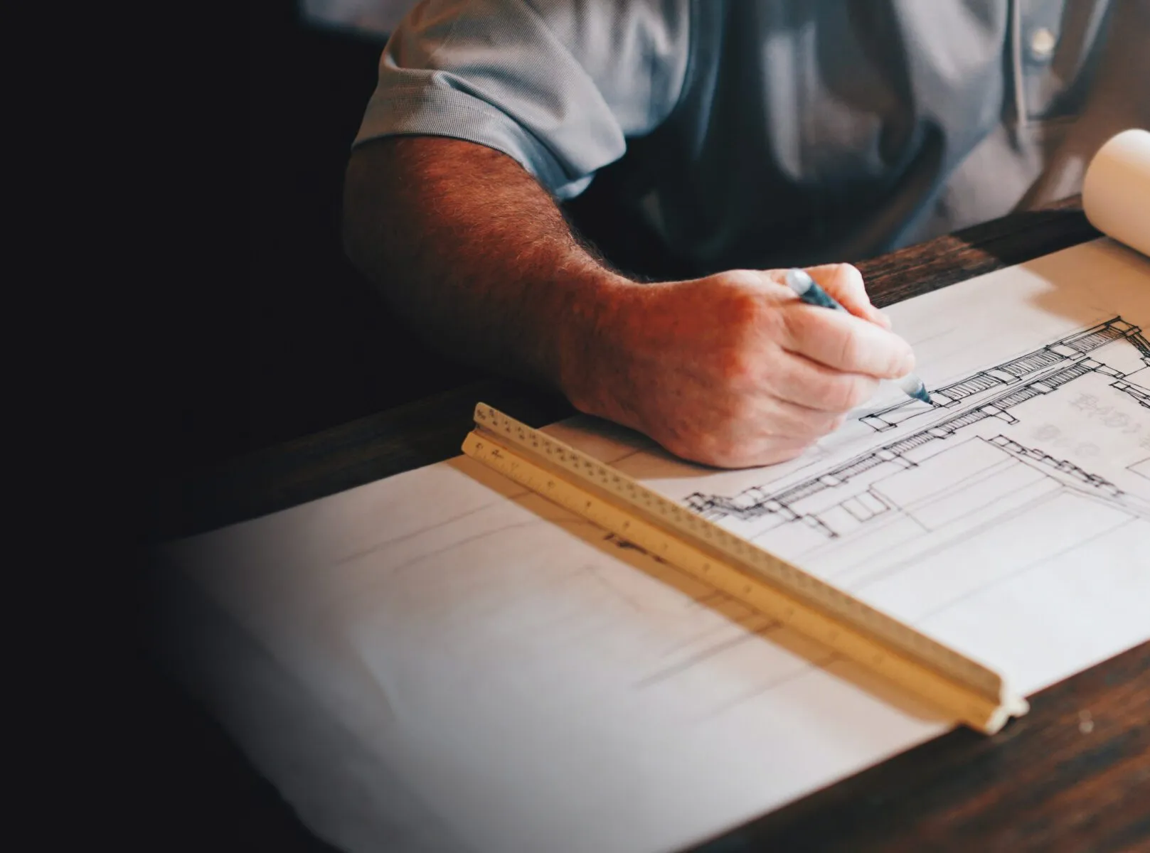 Arkitekt - bygglovsritningar & konstruktionsritningar för kontor & företag