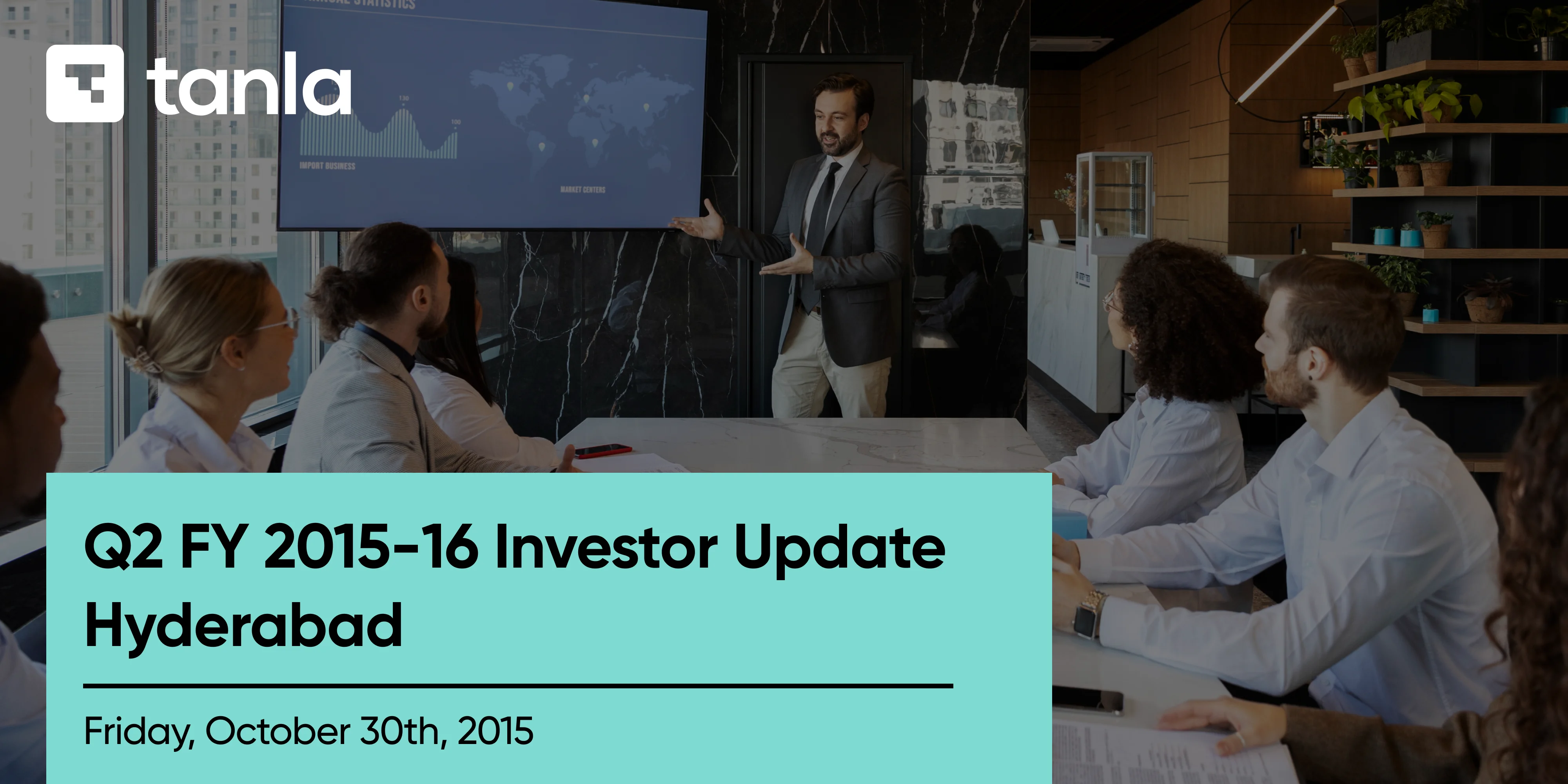 Q2 FY 2016 Investor Update