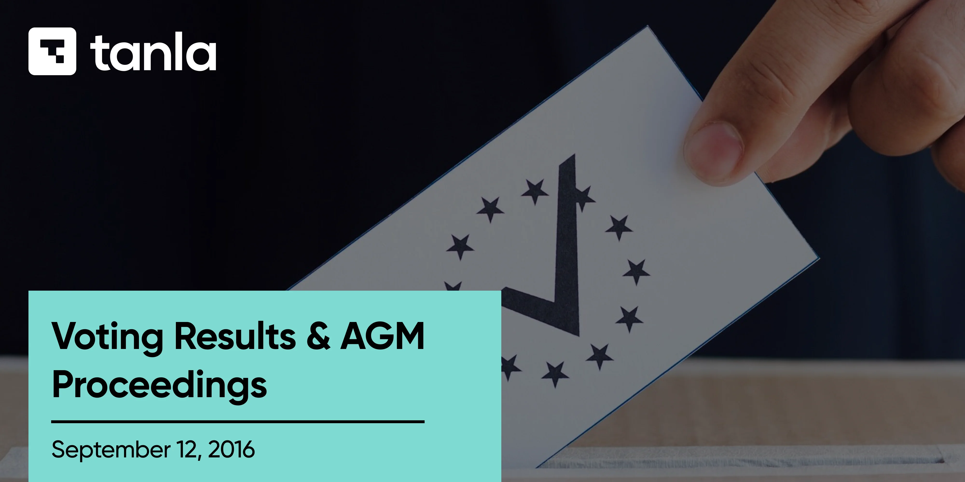 Outcome of the 20th AGM