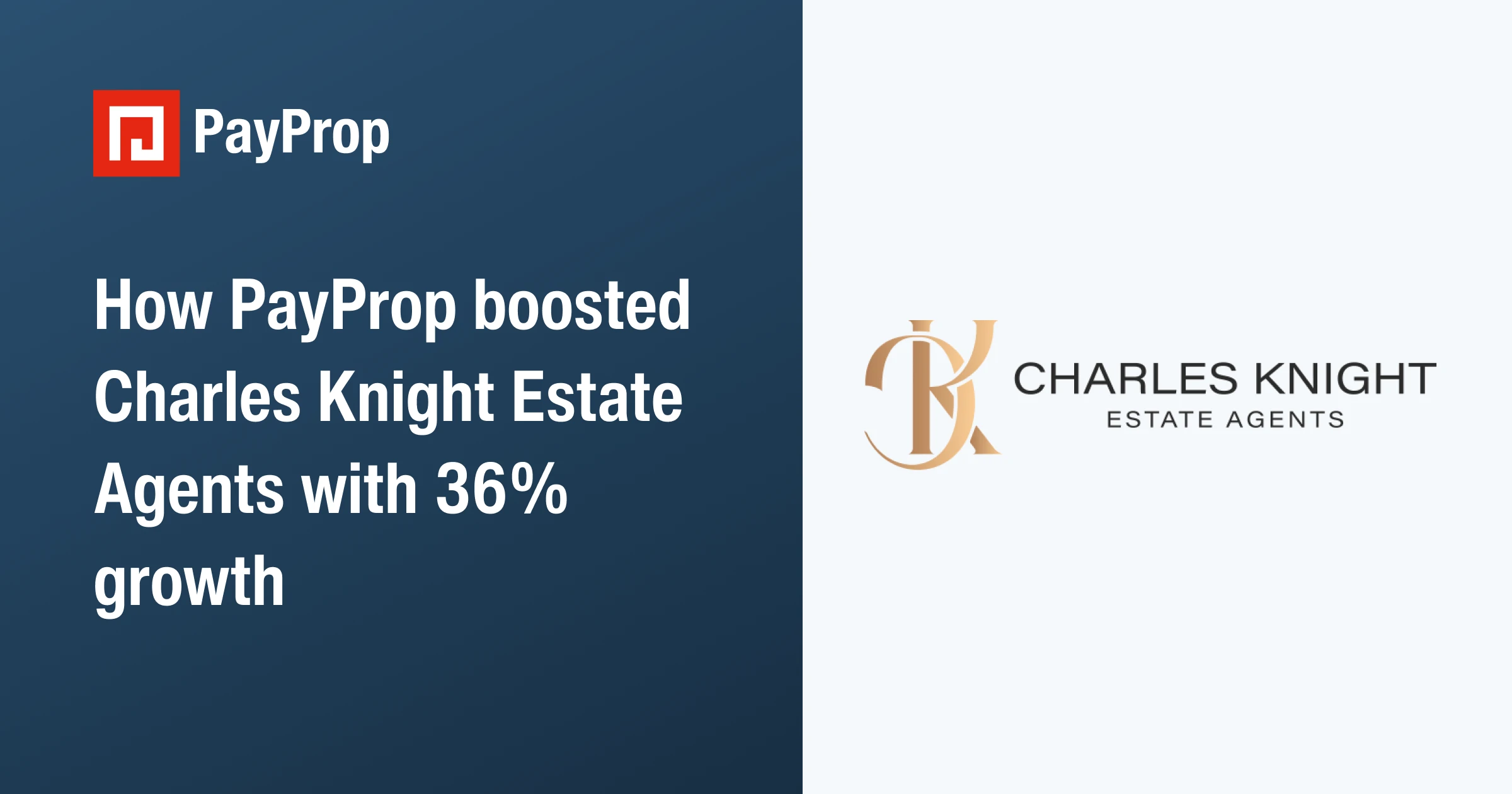 How PayProp boosted Charles Knight Estate Agents with 36% growth | PayProp