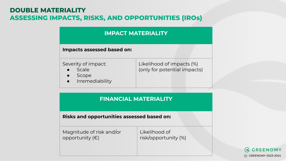 How to Conduct the Double Materiality Assessment