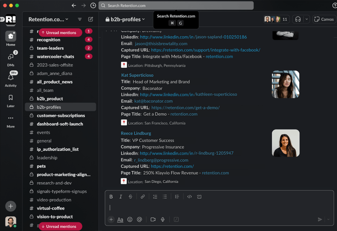 RB2B - Person-Level Website Visitor Identity