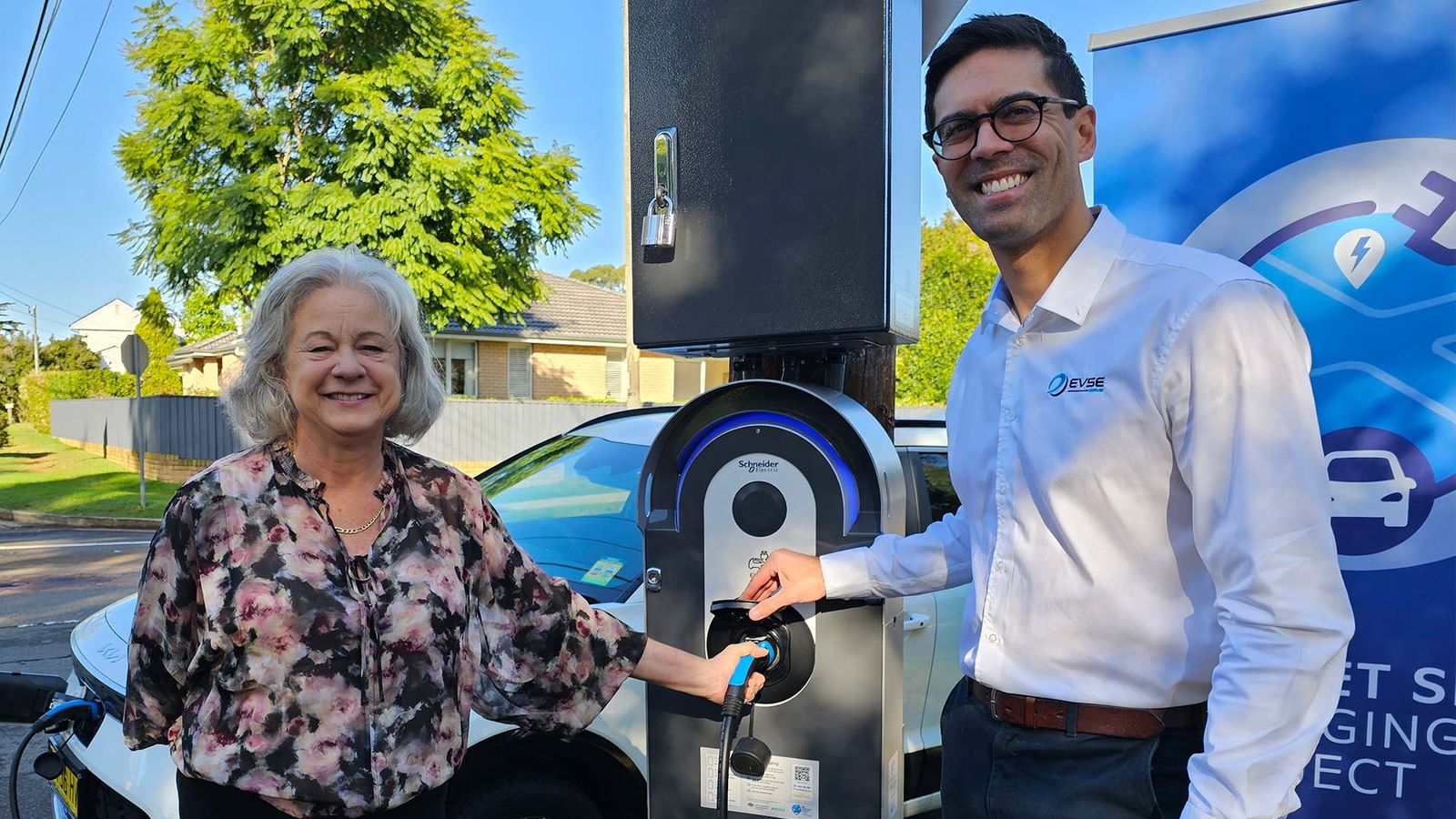 Northern Beaches power poles transformed into electric vehicle charging ...