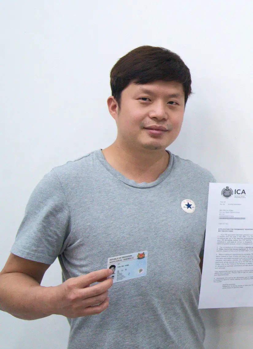 Zhi Yong’s Journey from Work Permit to S-Pass to a SGPR | Kenneth & Co