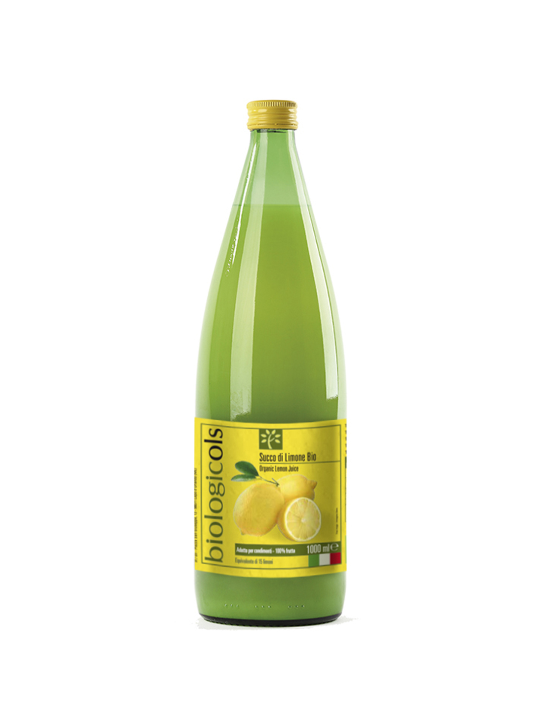 Organic lemon juice 1 lt | Biotuscany
