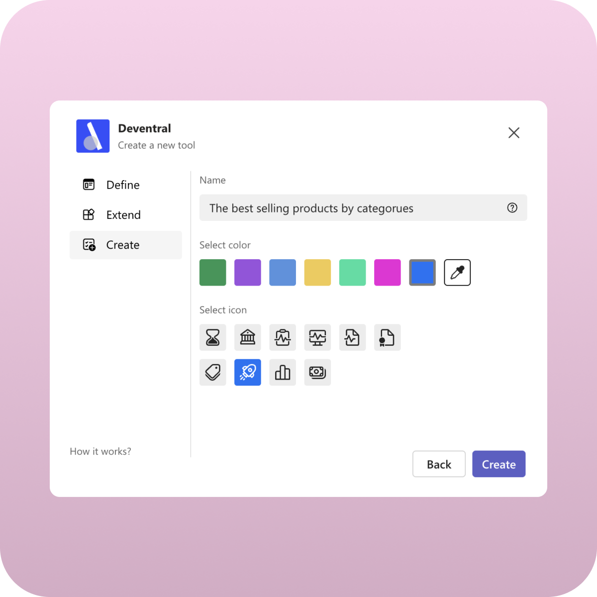 Deventral - AI-assisted internal tool builder