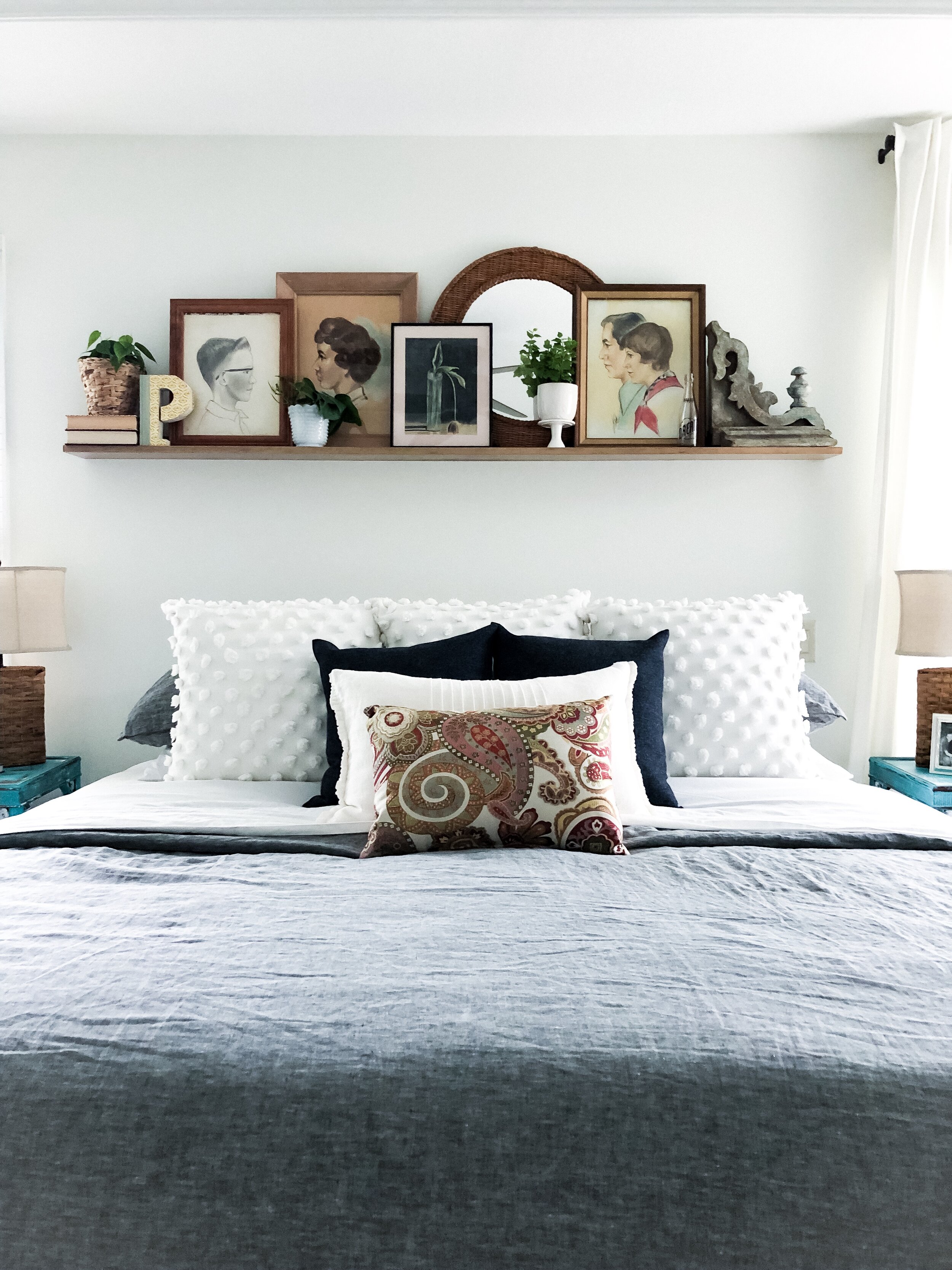 How to Style a Picture Ledge | Interior | Hilary Prall
