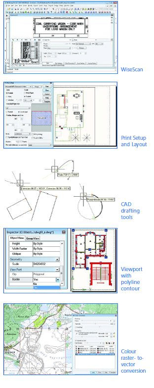 Raster to Vector Wiseimage Software | CAD / CAM Services INC.