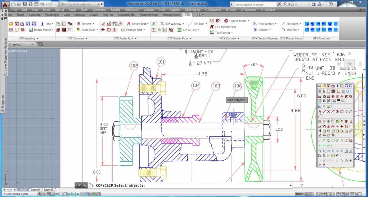 GTXRaster CAD | CAD / CAM Services INC.