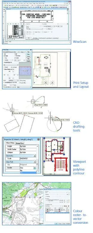 Raster to Vector Wiseimage Software | CAD / CAM Services INC.