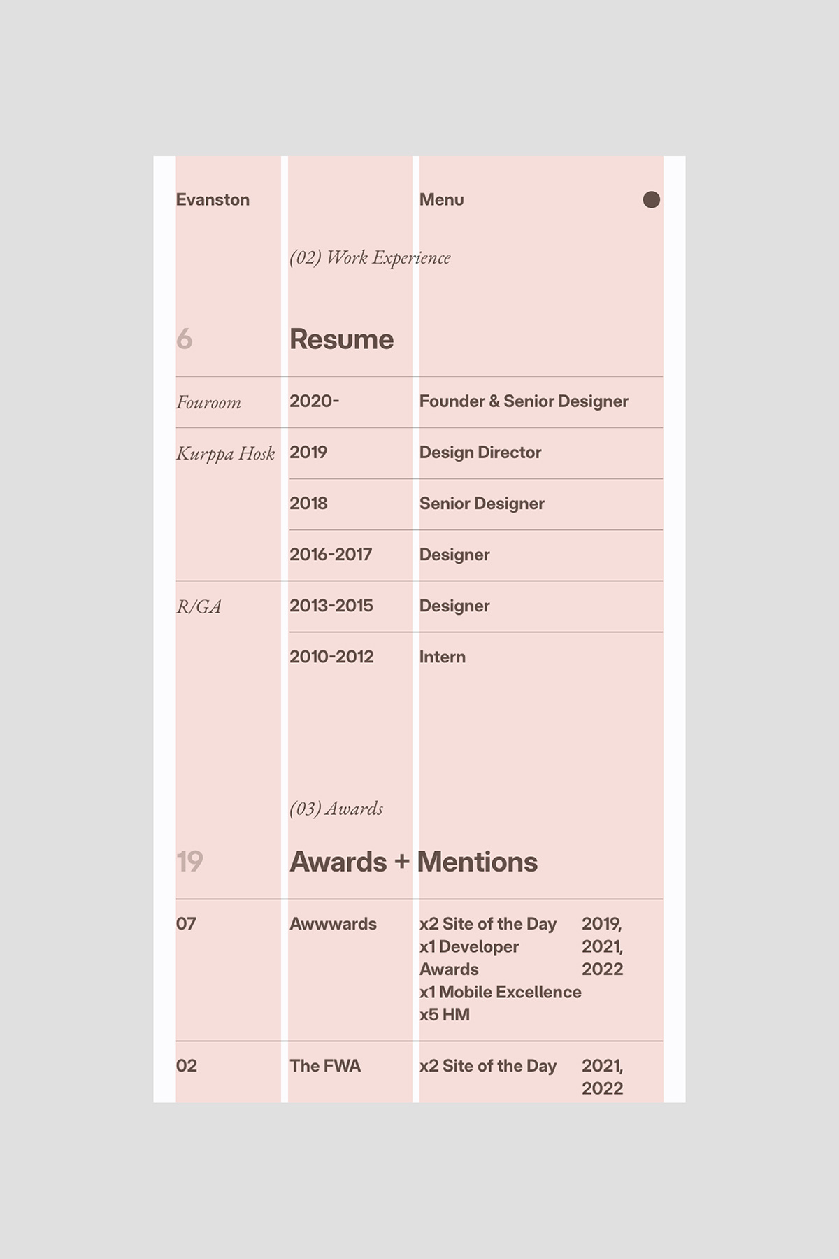 Willson—Framer Portfolio Template
