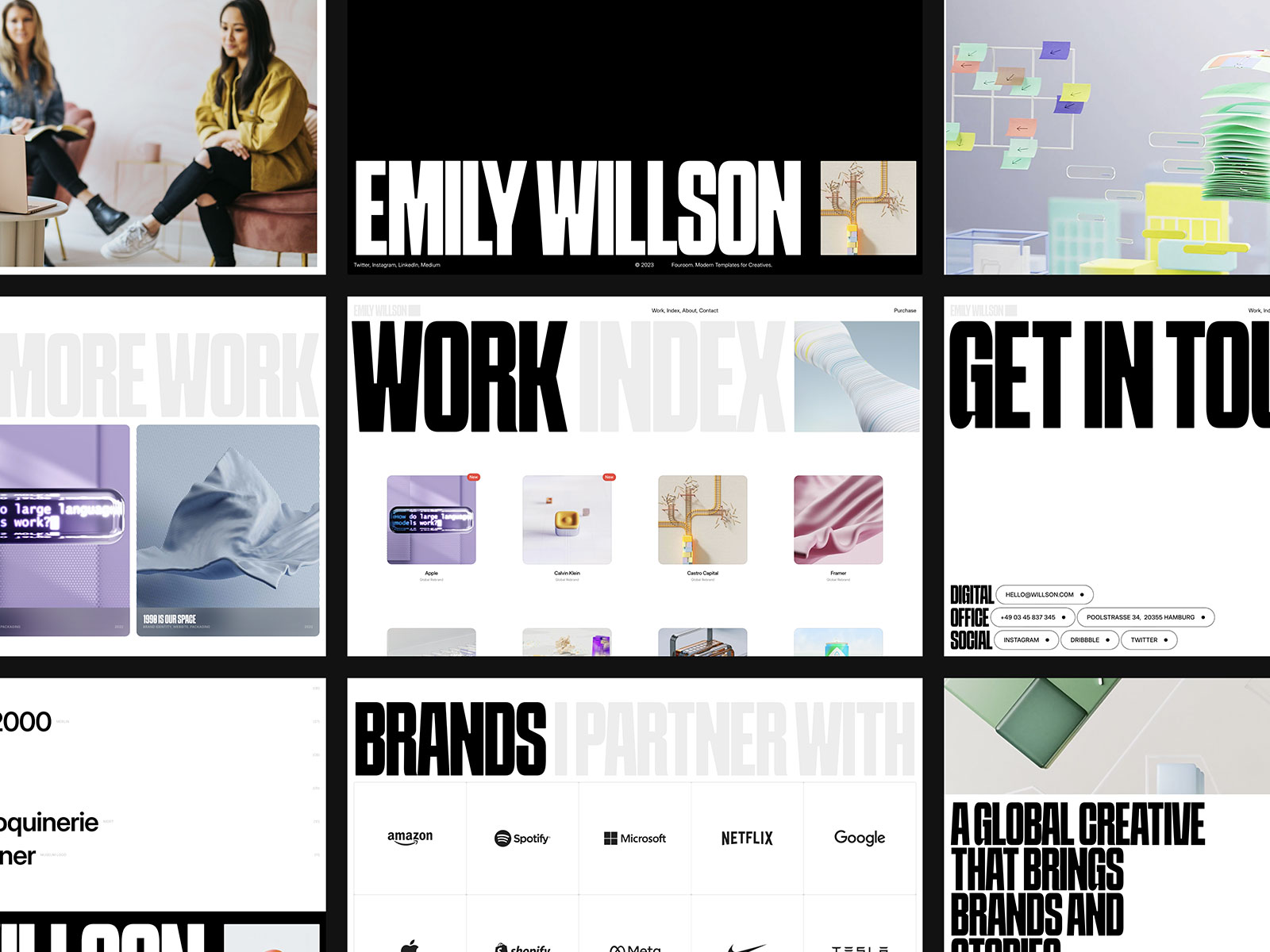 Willson—Framer Portfolio Template