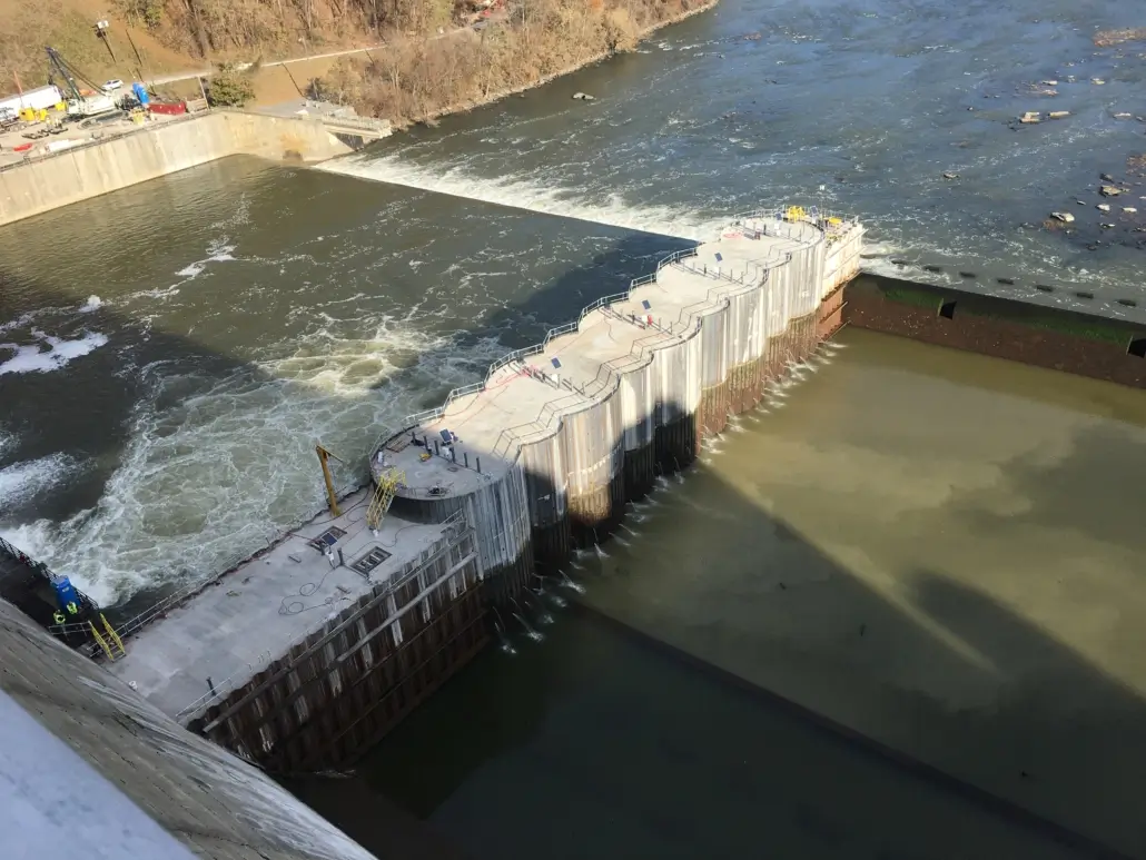 Bluestone Dam: Phase 5 Cofferdam | Brayman Construction
