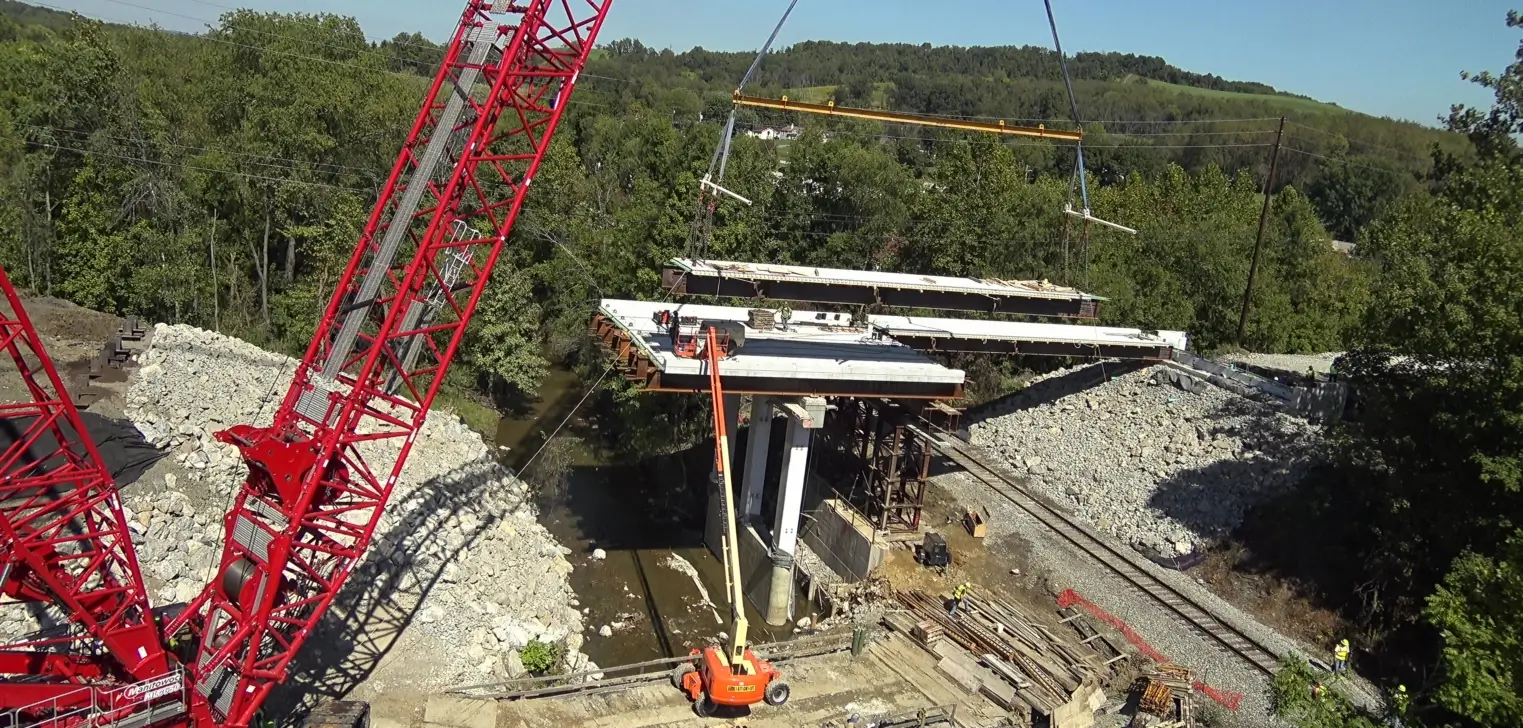 SR 136 B&O Railroad Bridge | Brayman Construction