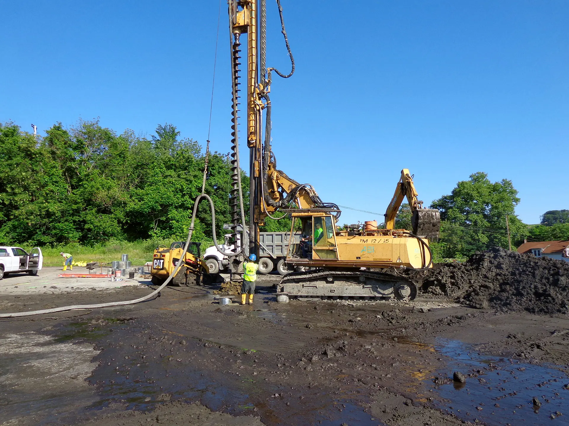 Augercast Piles | Brayman Construction