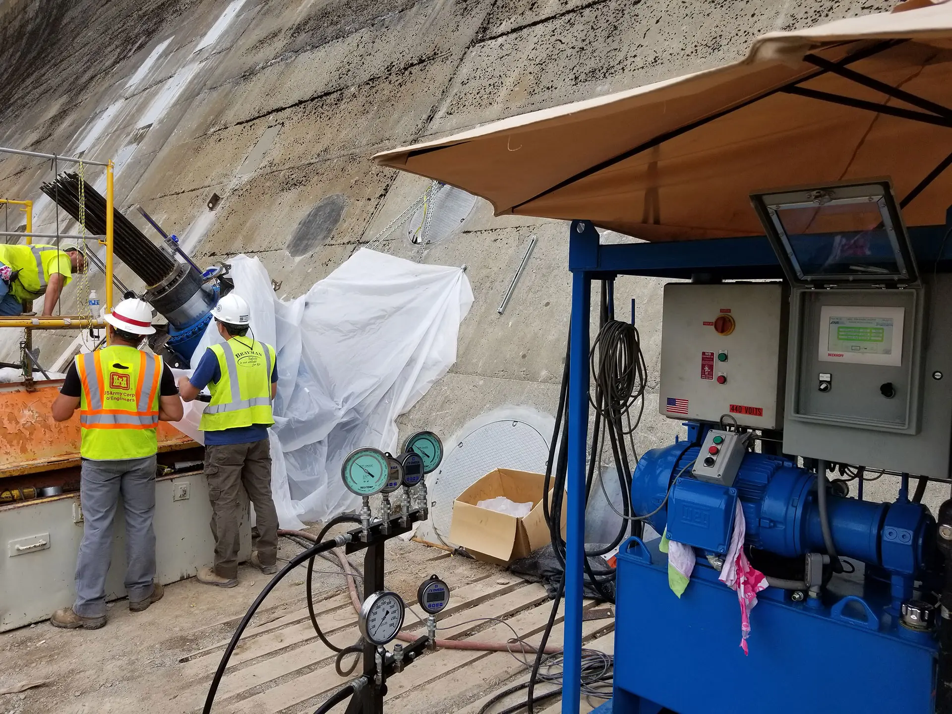 Specialty Grouting / Instrumentation | Brayman Construction