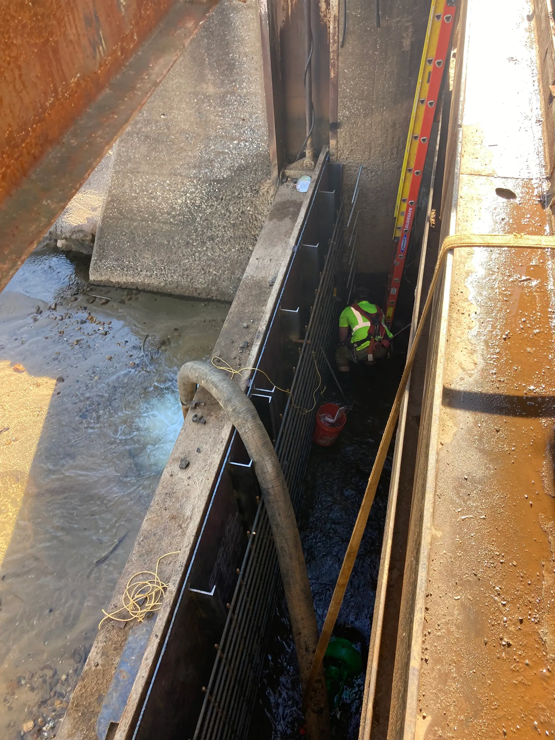 Cliffside CCP Low Head Dam Modifications | Brayman Construction